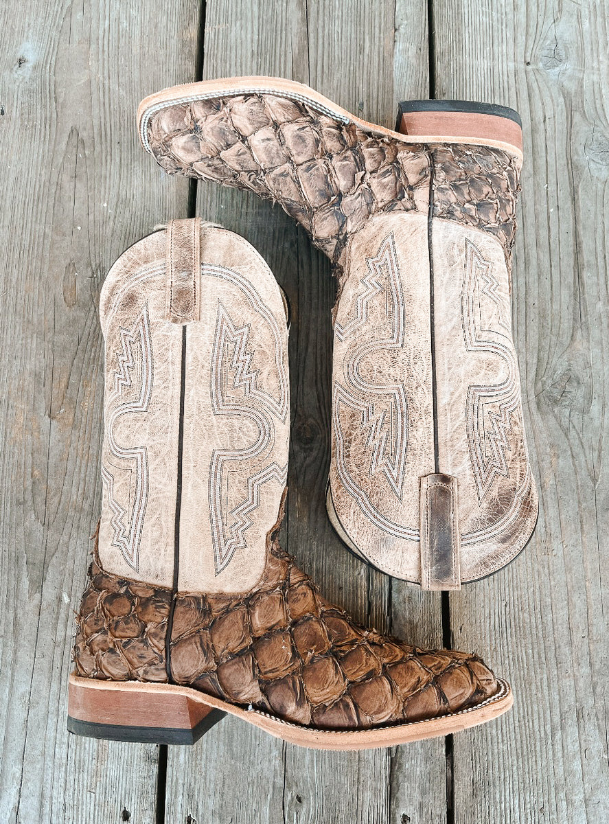 Men's Exclusive Anderson Bean Cigar Matte Big Bass Boots – Boot Country