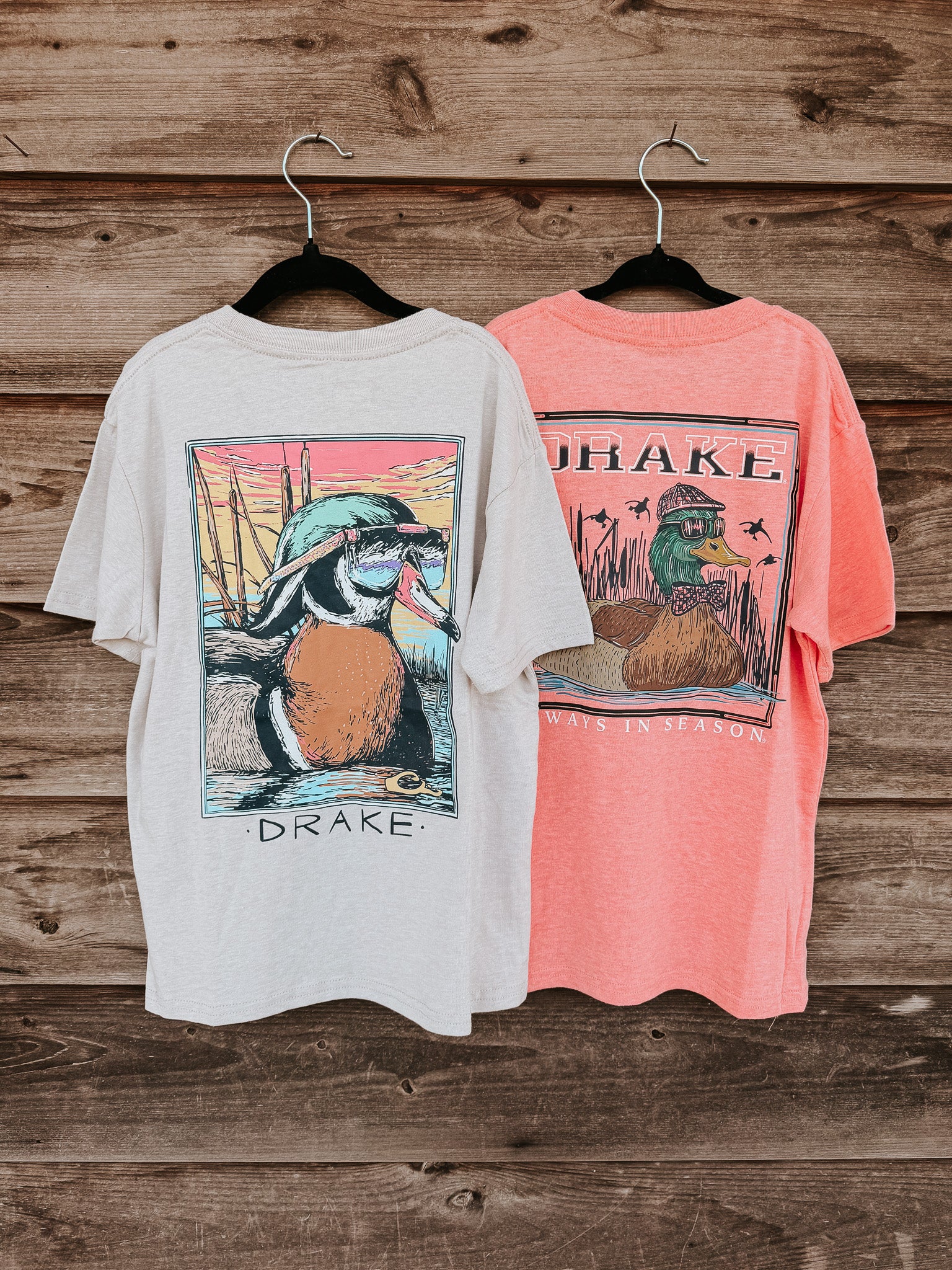 Drake Youth Sunset Duck T-Shirt – Boot Country
