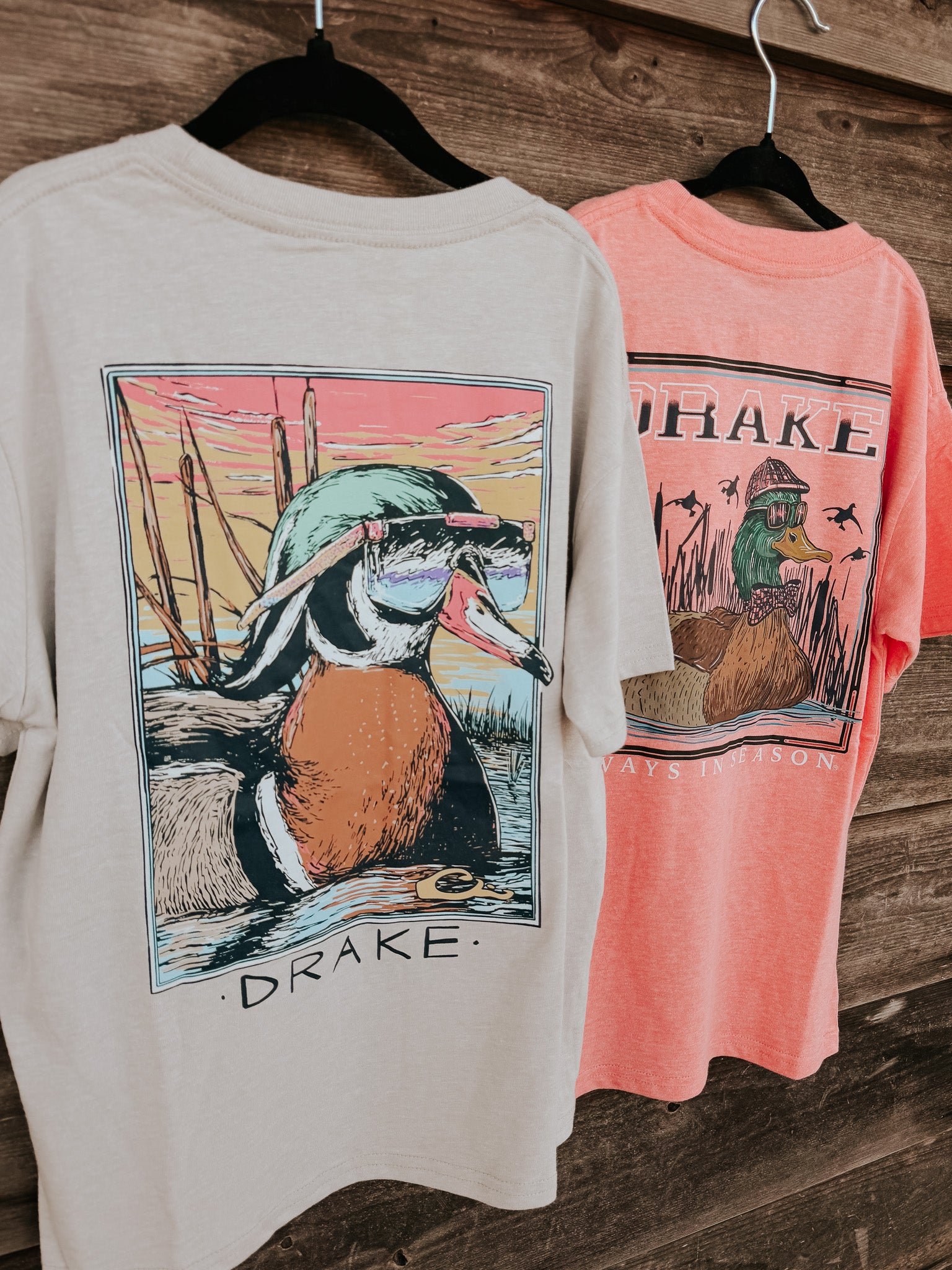 Drake Youth Sunset Duck T-Shirt – Boot Country
