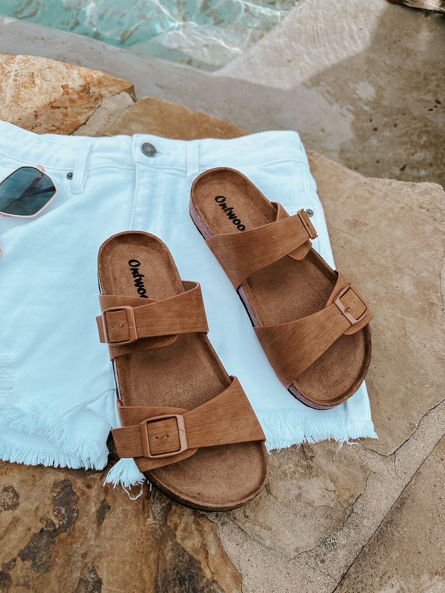 To the Coast Sandals in Camel – Boot Country