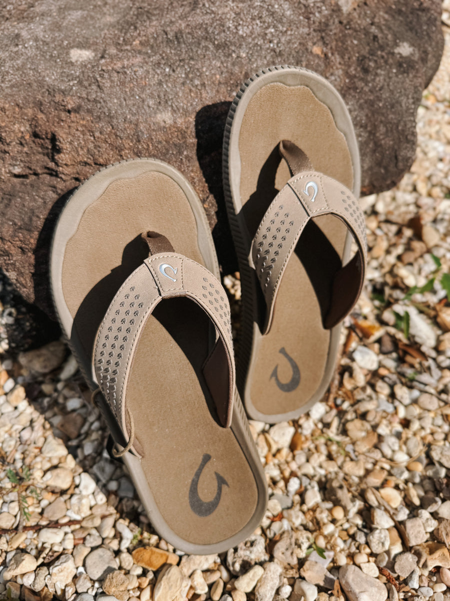 Men's Olukai Ulele Sandals in Mustang – Boot Country