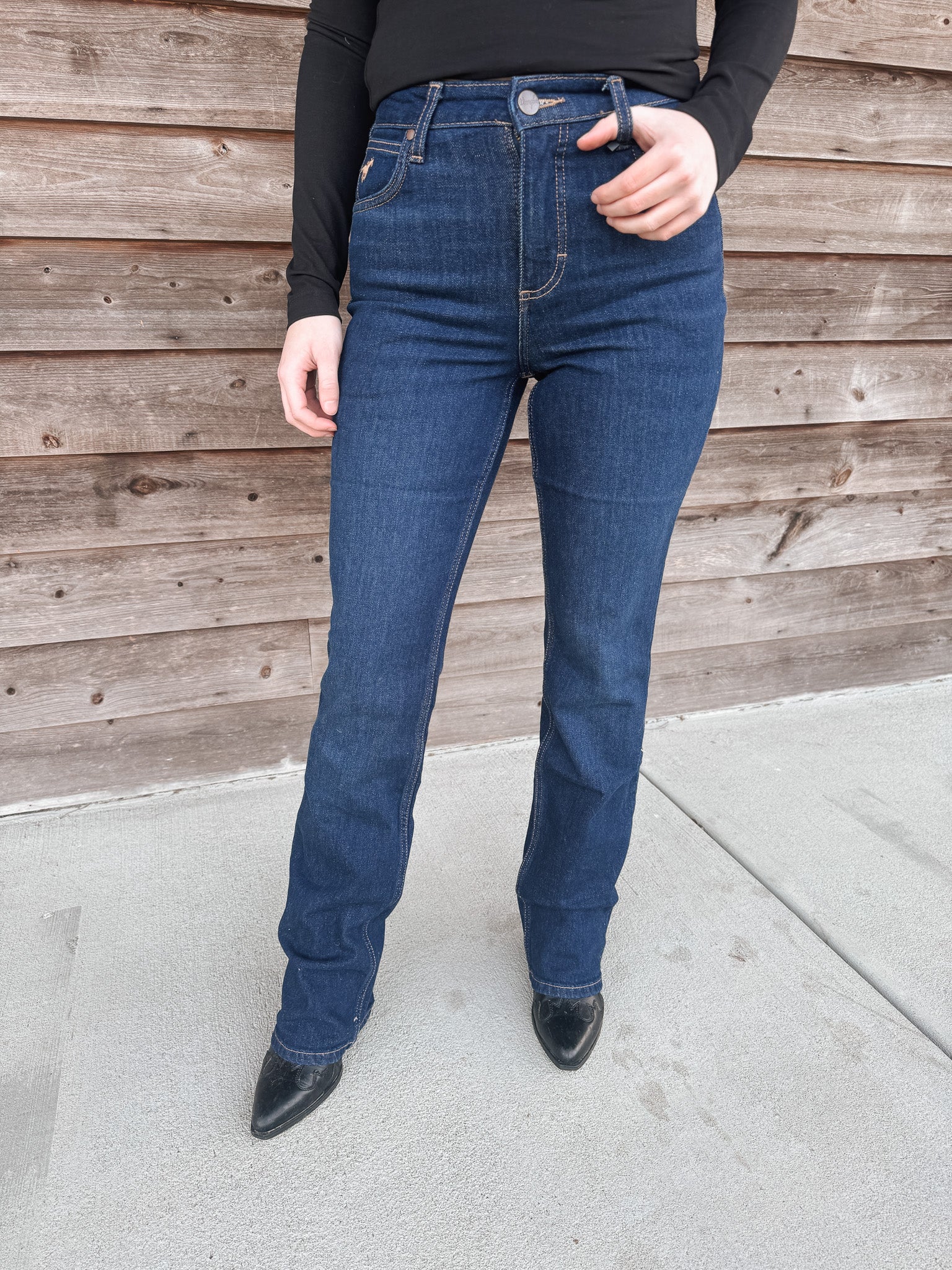 Wrangler Women's Kayla Ultimate Riding Bootcut Jeans – Boot Country